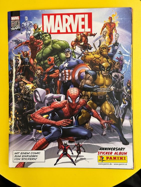 Marvel Panini Album 80 years Marvel (Gebraucht) in Zofingen für CHF 19 ...