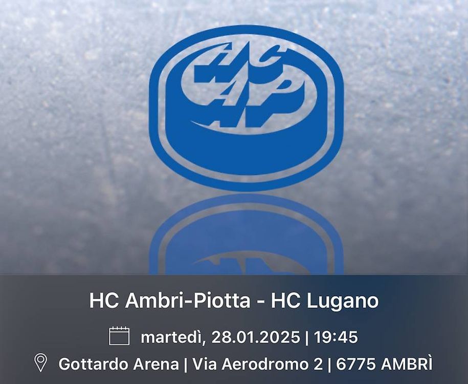 Ambri Piotta - LugaNO (Gebraucht) in Losone für CHF 60 – mit Lieferung ...