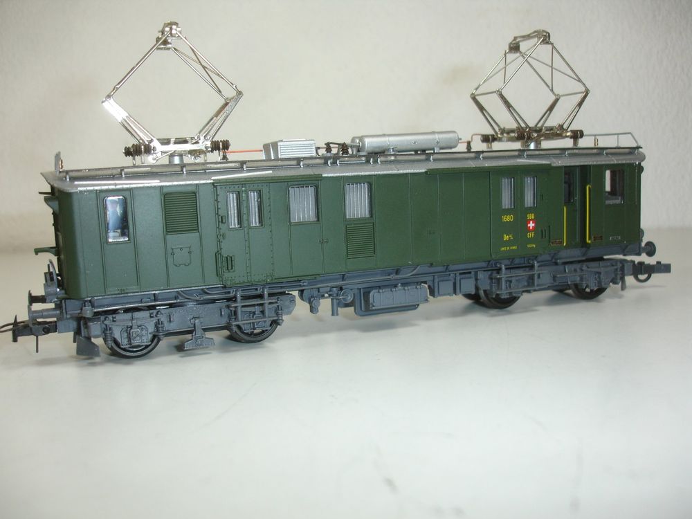 ROCO : 2 x SBB Triebwagen De 4/4 (1 x Dummy) (Neu (gemäss Beschreibung ...