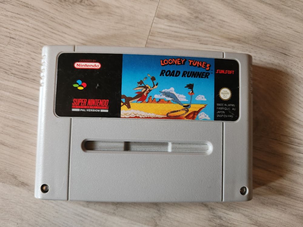 Looney Tunes Road Runner SNES Spiel Super Nintendo Klassiker (Gebraucht ...