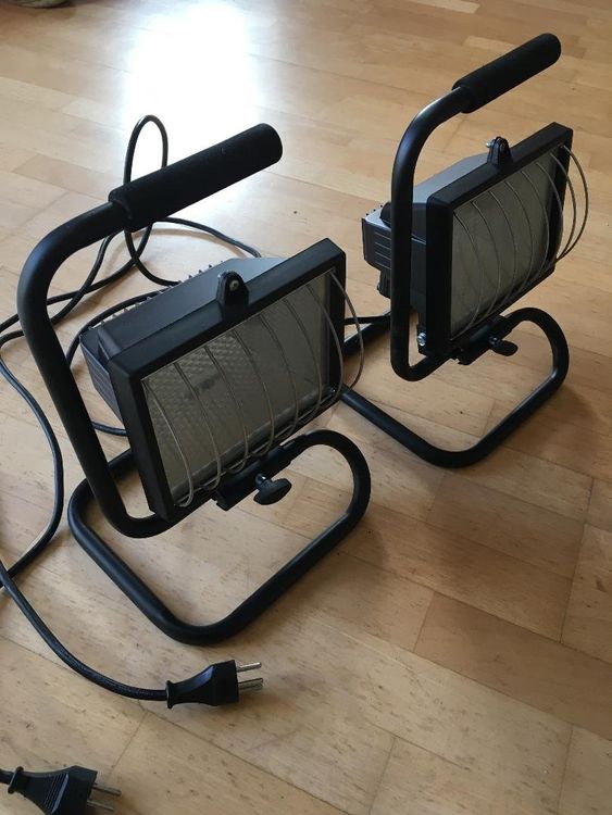 2 Scheinwerfer 500 Watt | Kaufen auf Ricardo