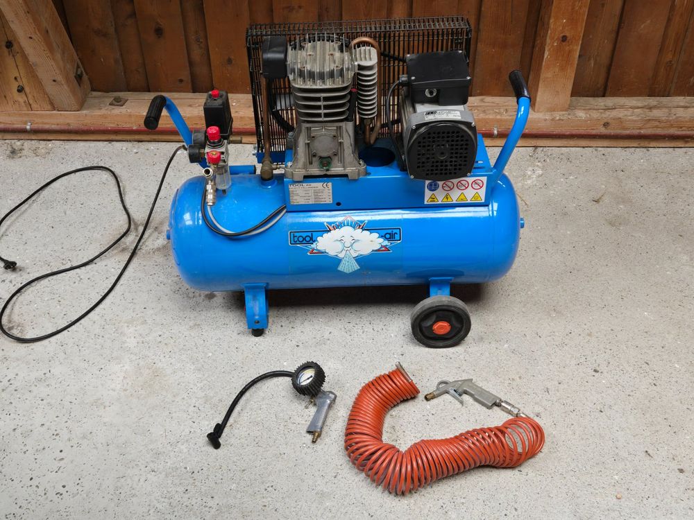 TOOL AG Kompressor 50l, Druckluft Kompressor (Gebraucht) in Dietikon für CHF 231 – nur Abholung ...
