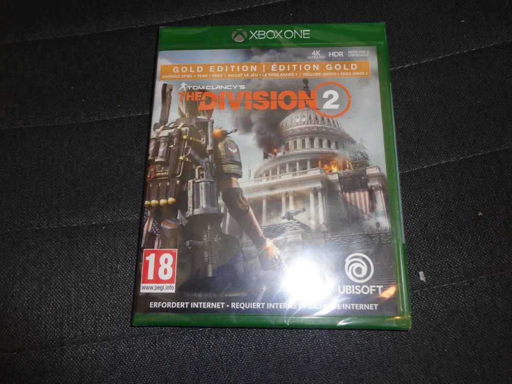 The Division 2 XBOX ONE NEUWARE (Neu und originalverpackt) in für CHF 9 ...