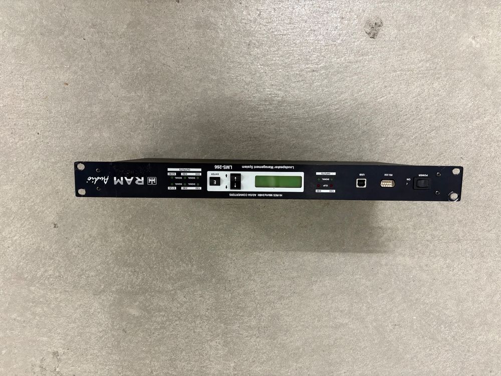 LMS 266 / LMS 221 Digital Controllers Loudspeaker Management (Neu ...