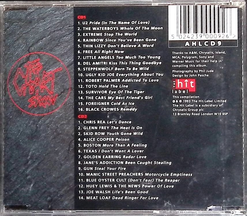 The Chart Show - Ultimate Rock Album Various (Gebraucht) in Russo für ...