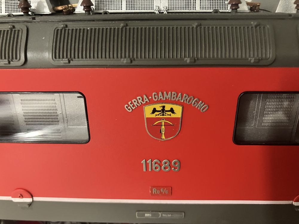 Re 6/6 Spur 0 Gerro Gambarogno Kiss (Neu und originalverpackt) in Ilanz für CHF 2199 – mit ...