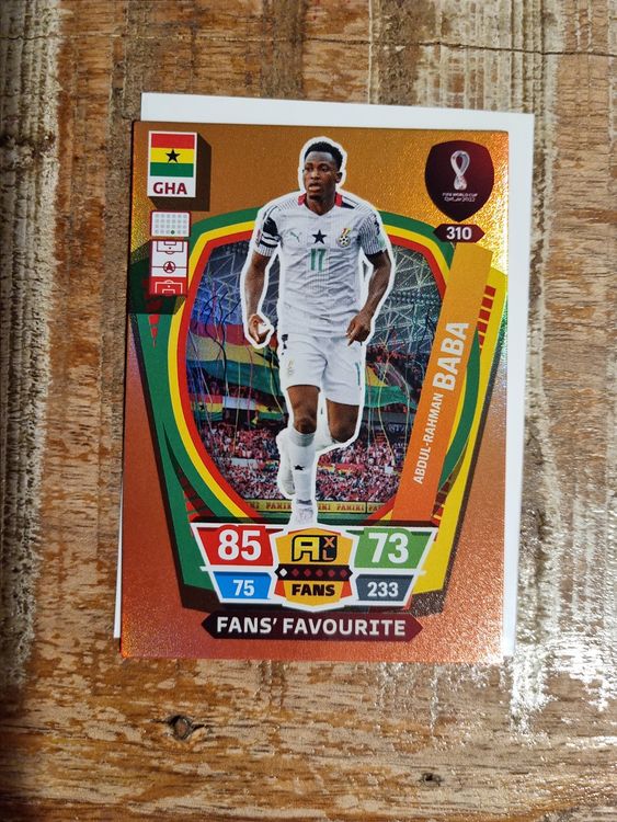 Panini - WM Quatar - Fans' Favourite - Abdul-Rahman Baba | Acheter sur ...