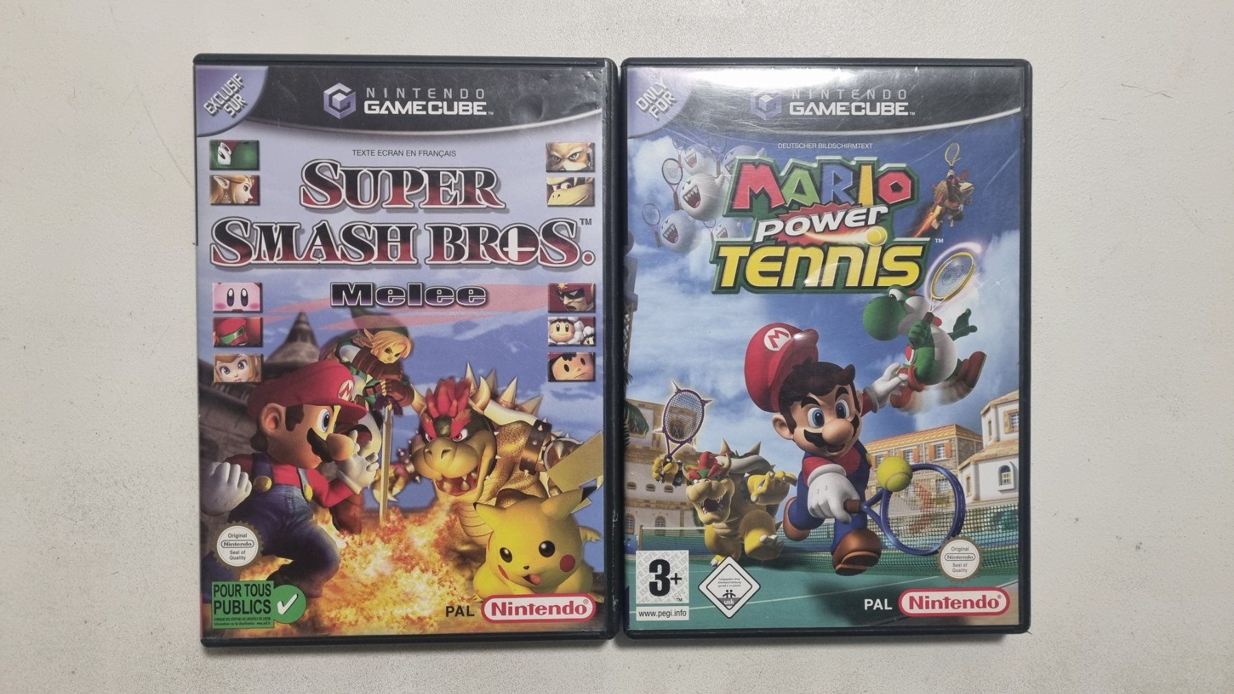 Super Smash Bros. Melee Mario Power Tennis Nintendo GameCube (Gebraucht ...