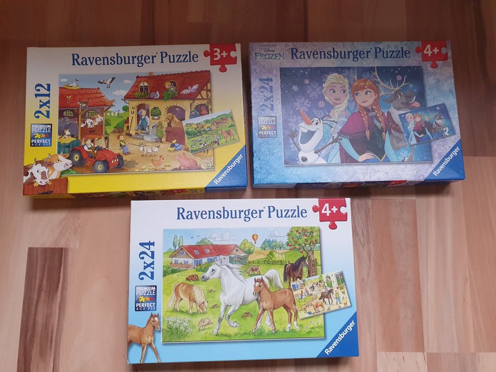 3 Ravensburger Puzzle | Kaufen auf Ricardo