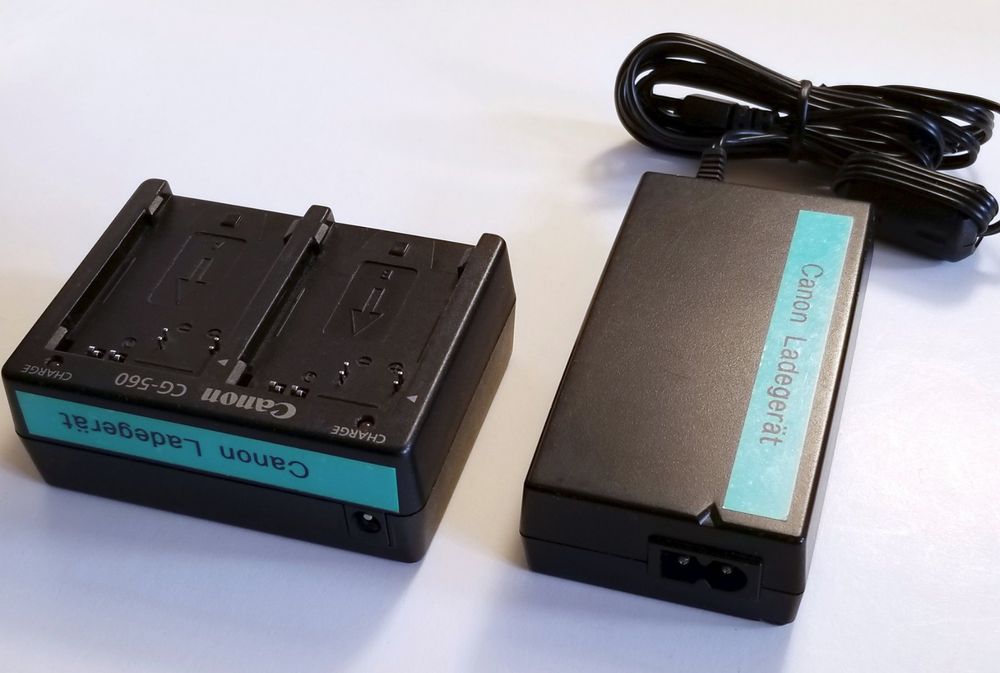 Canon CG-560 Dual Akku Ladegerät mit CA-560 Netzteil | Kaufen auf Ricardo