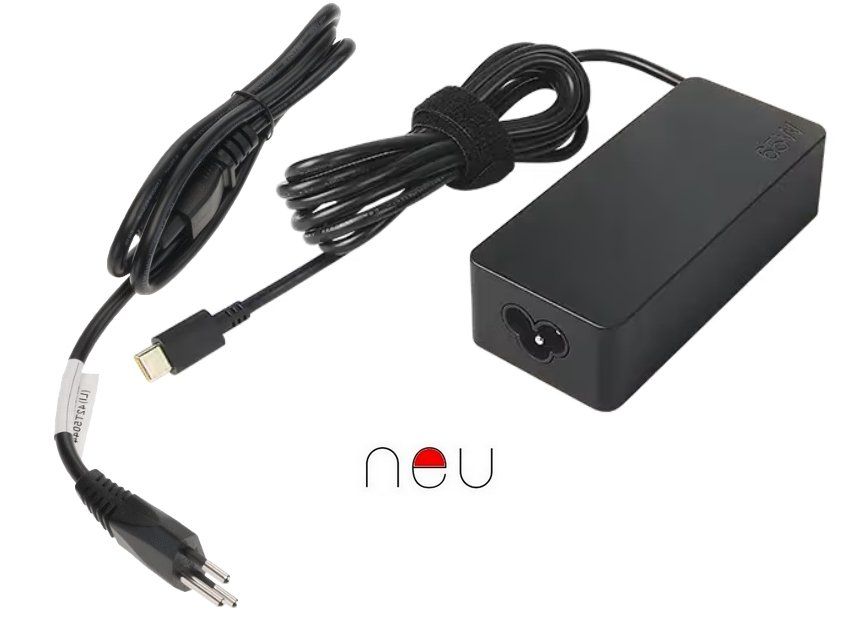 Lenovo USB-C Netzteil 65 Watt mit Stromkabel NEU Org. verp. (Neu und ...