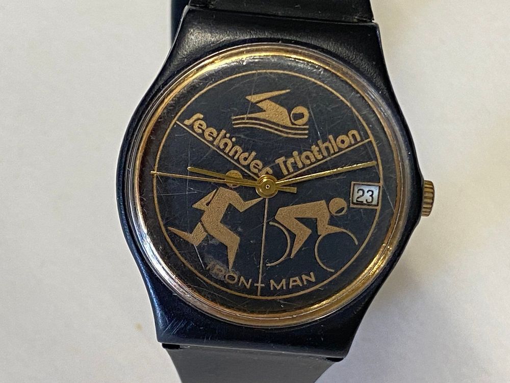 Seeländer Triathlon Ironman Armbanduhr Sportuhr Swiss made | Kaufen auf ...