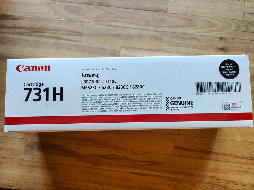 Canon Toner 731 H schwarz | Kaufen auf Ricardo