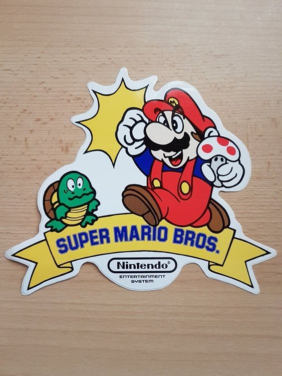 SUPER MARIO BROS - Retro Sticker | Kaufen auf Ricardo