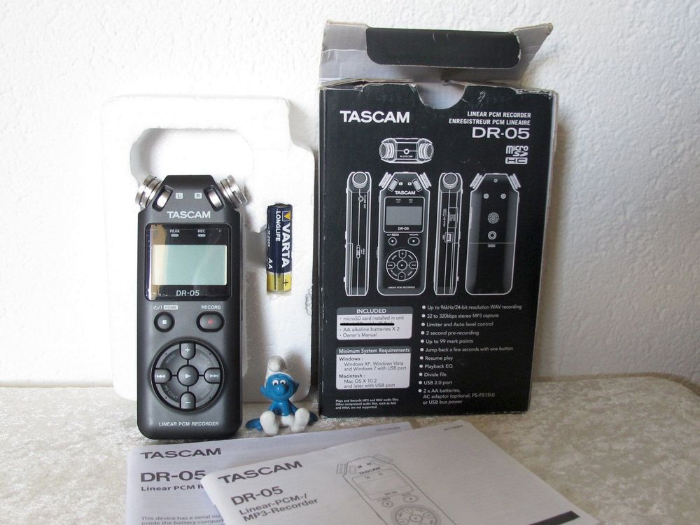 TASCAM Profi Sound Recorder DR-05 mit einfacher Bedienung | Kaufen auf ...