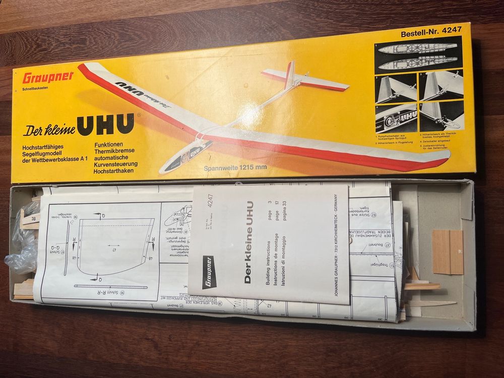 Graupner Der kleine Uhu (Gebraucht) in Auslikon für CHF 150 – mit ...