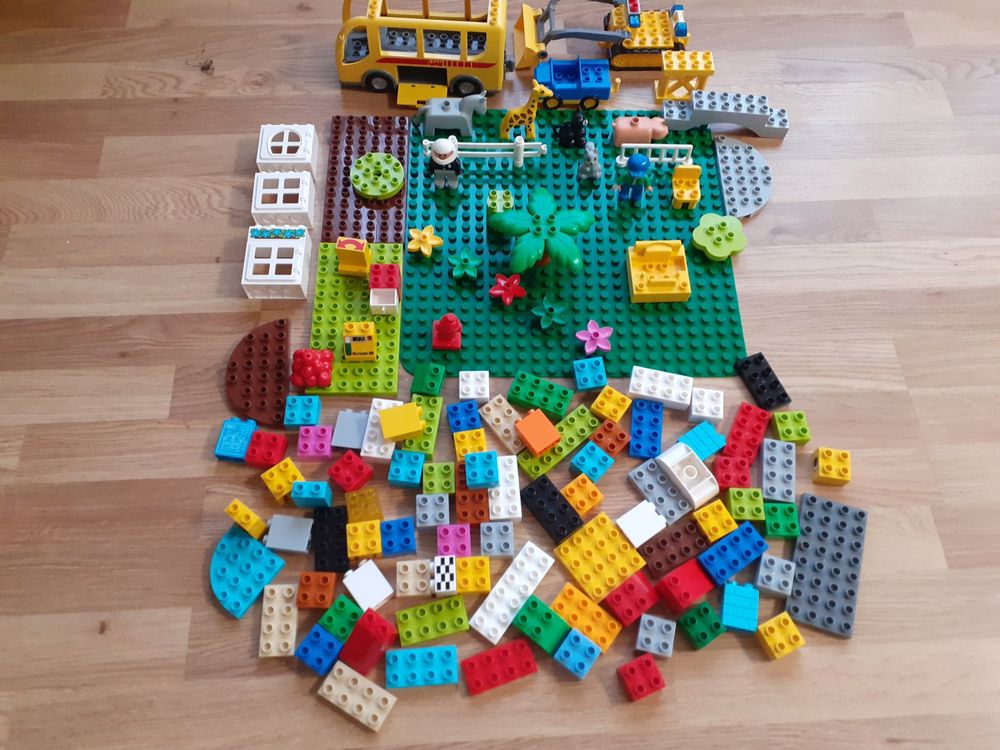 Lego Duplo mit grund Platte sauber orginal | Kaufen auf Ricardo