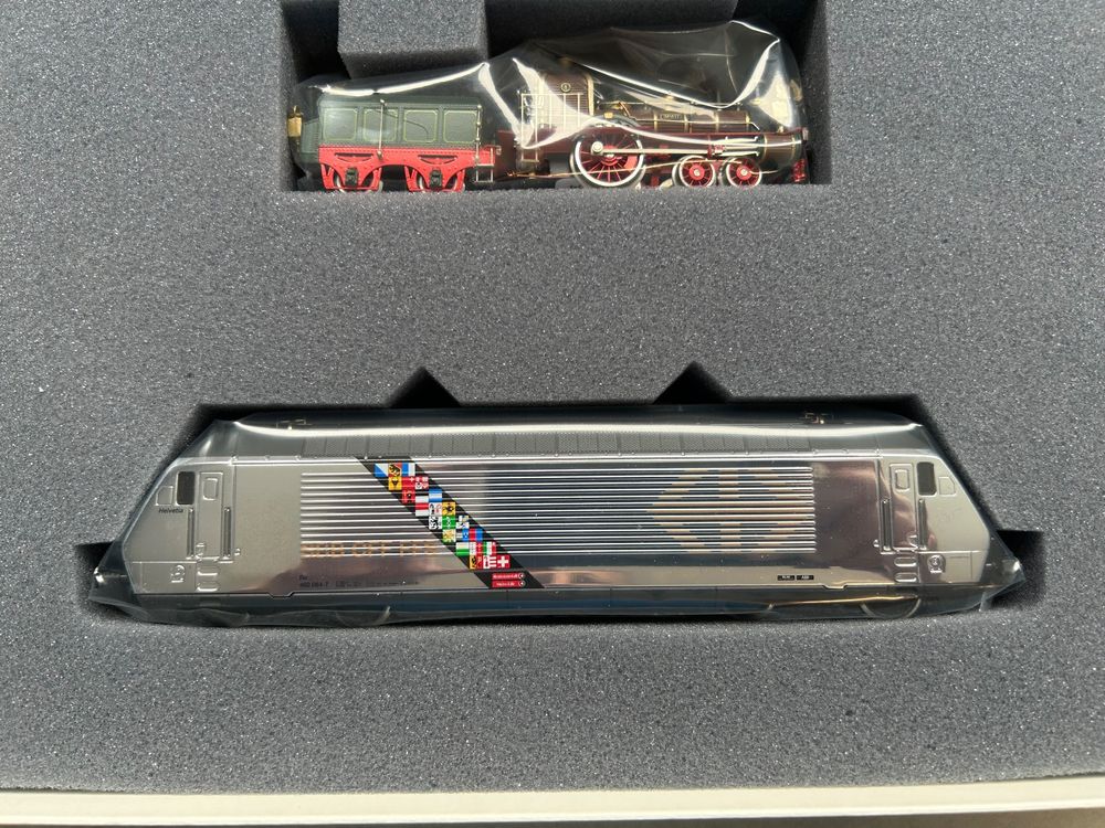 HAG 072 Jubi-Set 150 Jahre Schweizer Bahnen SBB Re 460 H0 (Neu und originalverpackt) in Reitnau ...