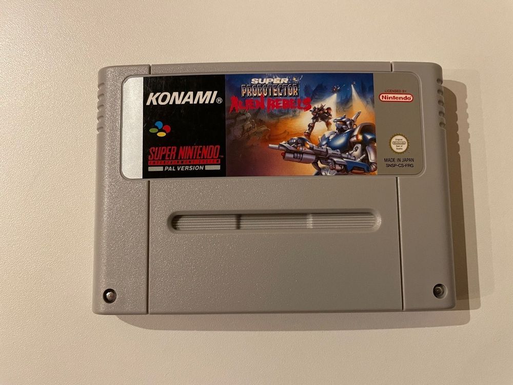 Super Probotector Alien Rebels Nintendo Snes | Kaufen auf Ricardo