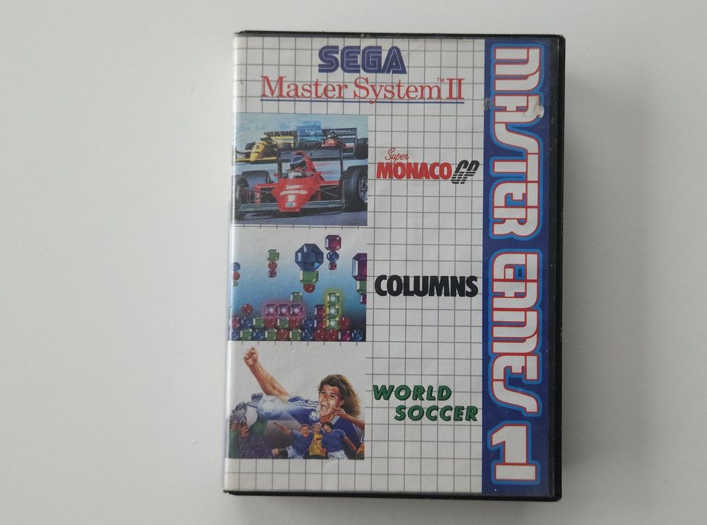 Master Games 1 (Monaco GP, Columns, Soccer) - Master System (Gebraucht ...