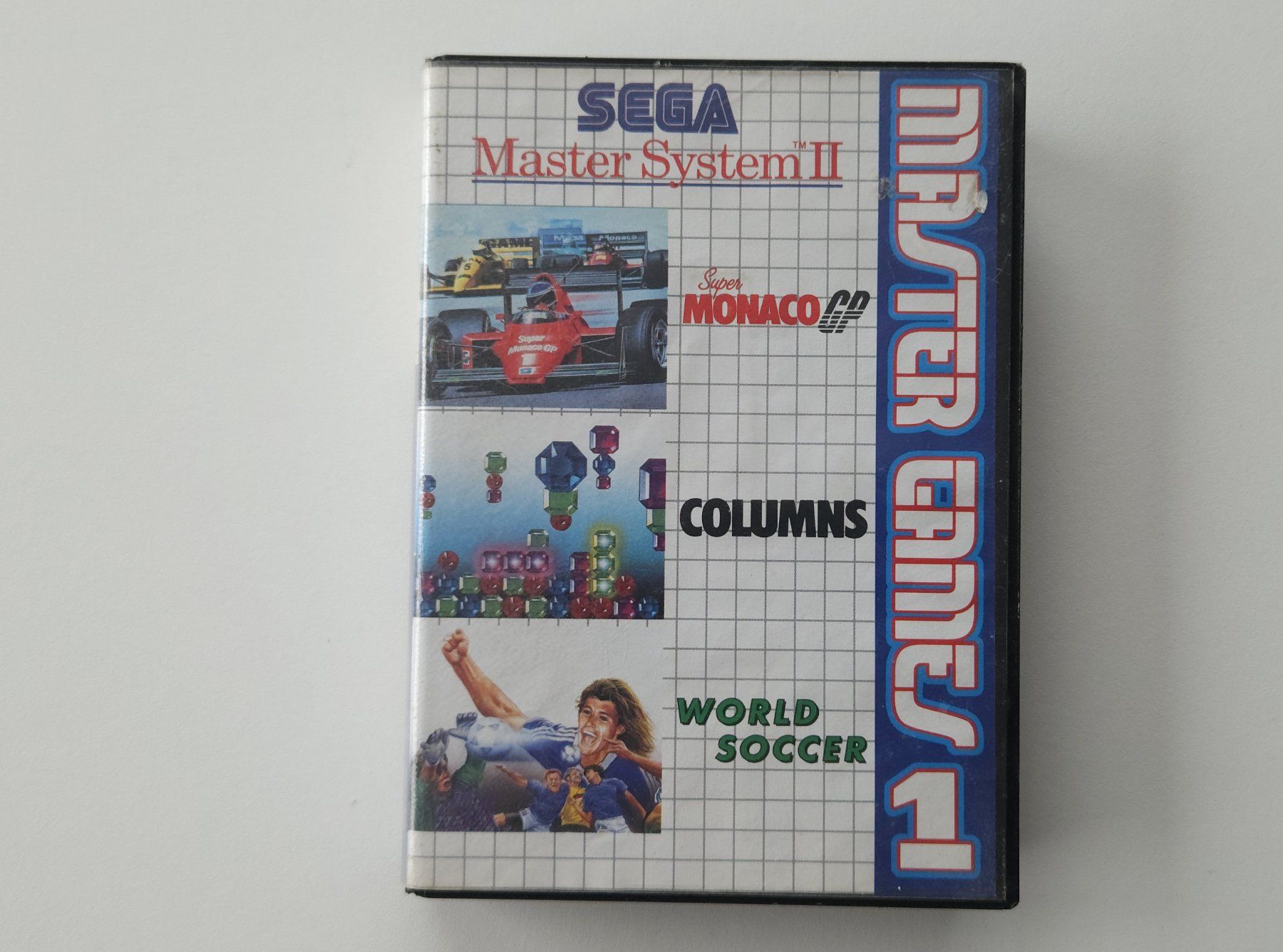 Master Games 1 (Monaco GP, Columns, Soccer) - Master System (Gebraucht ...