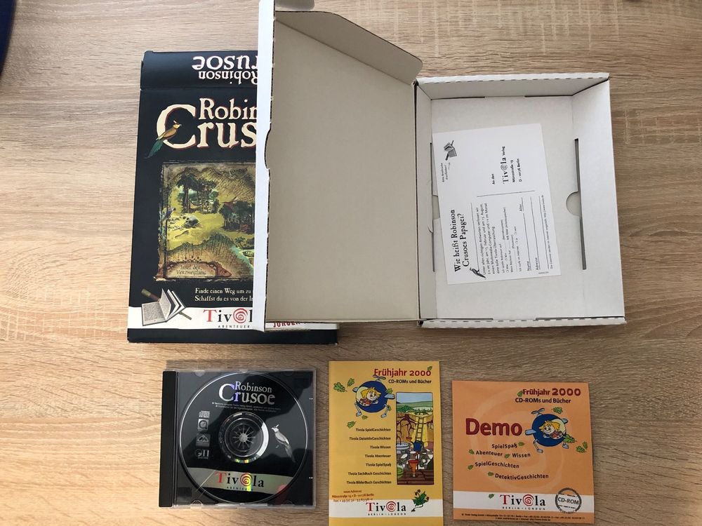 Robinson Crusoe PC CD Rom Big Box Computerspiel (Gebraucht) in Gasel ...