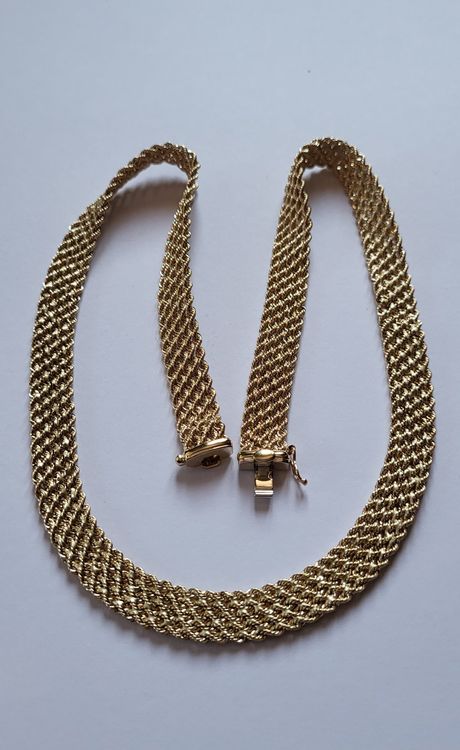 Gold Collier 585 (Gebraucht) in Wald ZH für CHF 1280 – mit Lieferung auf Ricardo kaufen