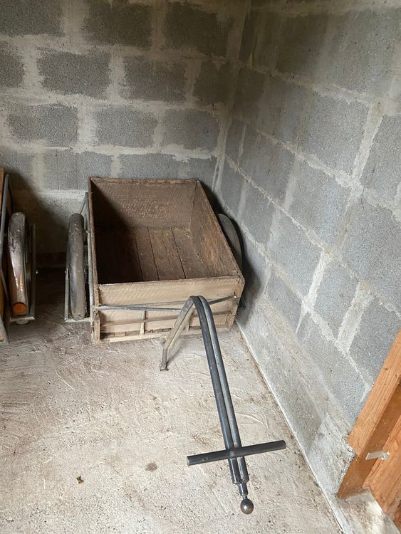 Retro Handwagen/ Bollerwagen, Holz, Vintage (Gebraucht) in Deitingen für CHF 50 – nur Abholung ...