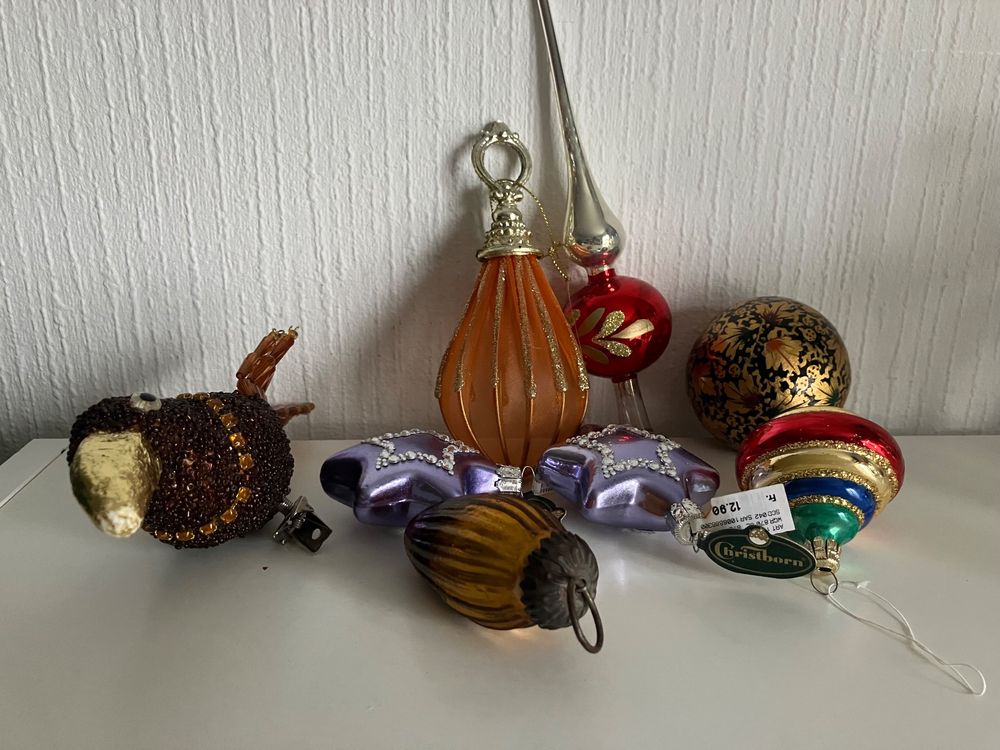 8 Décorations de Noël vintage chic | Kaufen auf Ricardo