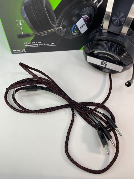 CASQUE GAMING PC MICRO ET LED HOMDAY GAMING (Neu und originalverpackt ...