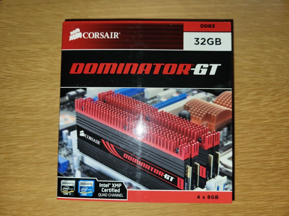 Corsair Dominator GT 32 GB DDR3, 1866 MHz Quad-Channel Kit 2 | Kaufen ...