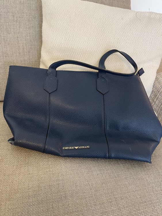 Emporio Armani Shopper Handtasche blau (Gebraucht) in Binz für CHF 40 ...