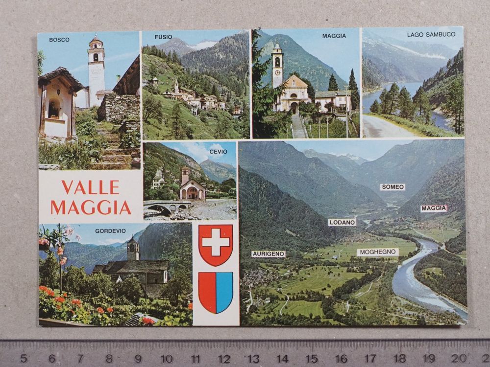Valle Maggia, Bosco, Fusio, Cevio, Gordevio... (Gebraucht) in Lenzburg für CHF 2 – mit Lieferung ...
