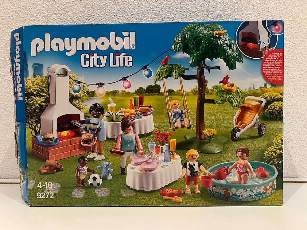 Playmobil 9272 City Life Einweihungsparty mit OVP&Anleitung (Gebraucht ...
