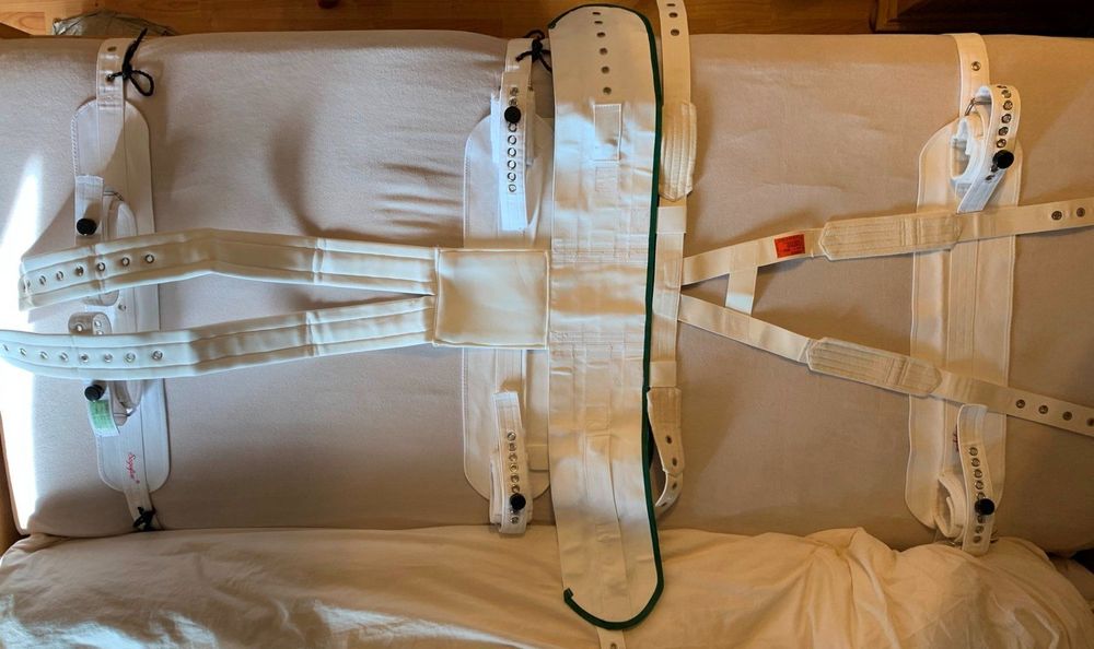 bioCARE Fix - Standard Bauchgurt mit Beckenbändern Grösse M (Neu ...