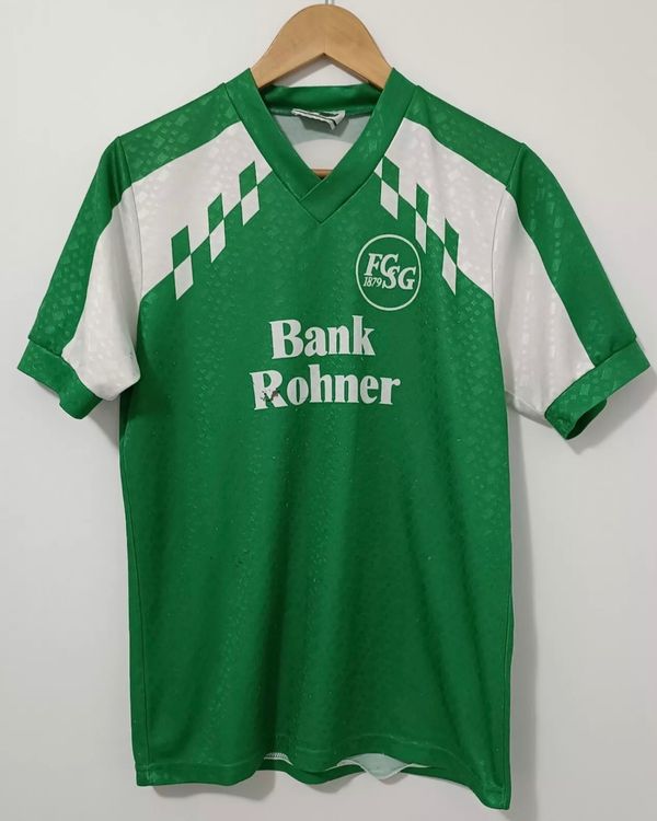 FC St. Gallen FCSG Vintage Retro Trikot Bank Rohner (Gebraucht) in ...