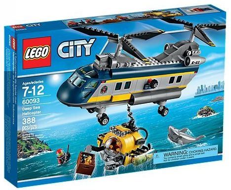 Lego City 60093 Deep Sea Helicopter Neu ungeöffnet (Neu und ...