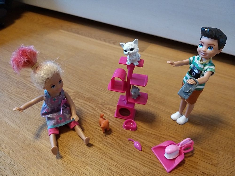 Barbie Kinder mit Katzen | Kaufen auf Ricardo