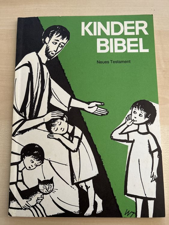 Kinderbibel zum Ausmalen 1982, Willy Trapp, Lucie Hostettler (Gebraucht ...