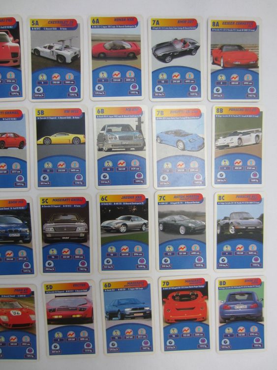Sport Cars Quartett Piatnik | Kaufen auf Ricardo