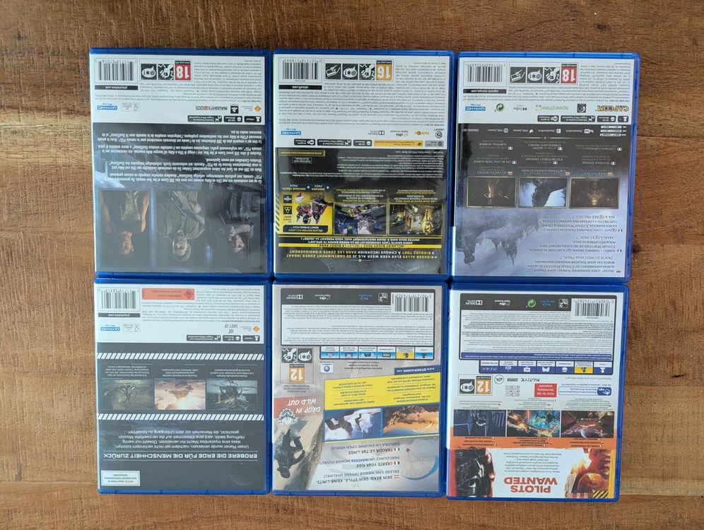 PS4/5 - 6 Game Bundle (u.a Stellar Blade, RE Village, etc.) (Neu (gemäss Beschreibung)) in ...