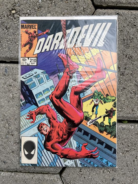 MARVEL Daredevil Comic Nr. 210 1984 (Gebraucht) in Solothurn für CHF 2. ...