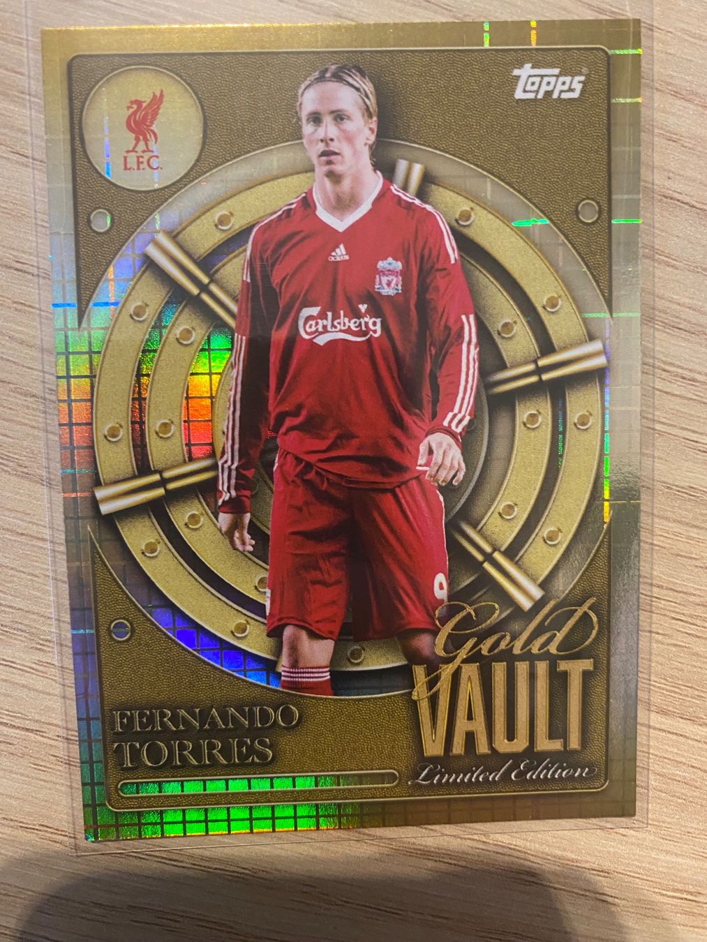Topps Collector Tin Fernando Torres Gold Vault FC Liverpool (Neu ...