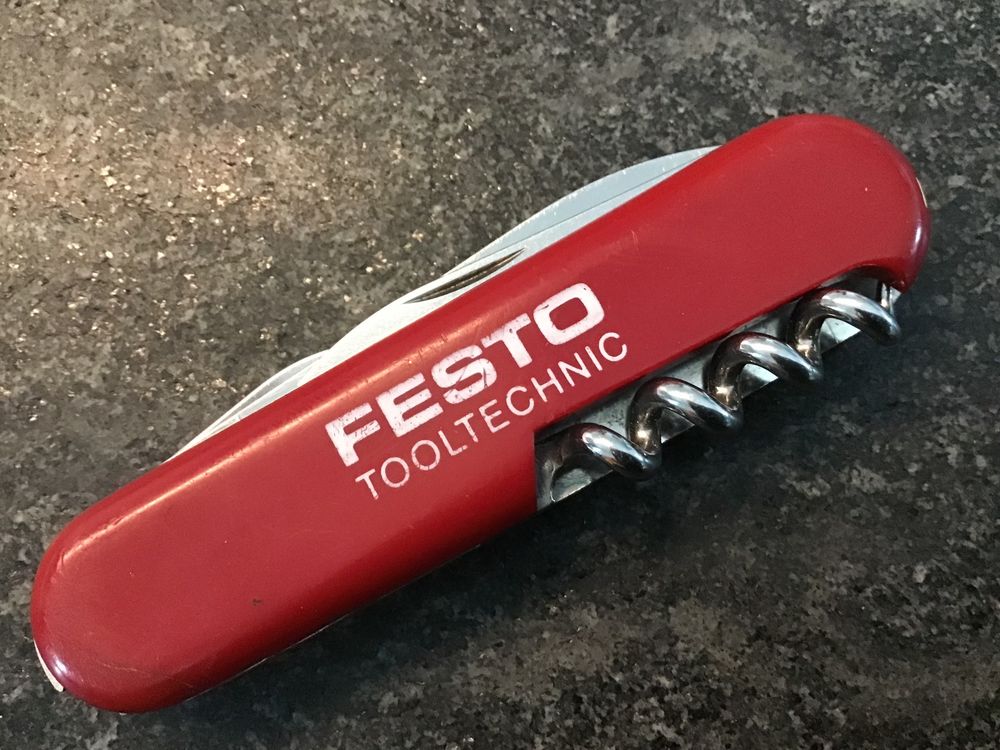 Wenger Sackmesser "700 Jahre CH/FESTO TOOLTECHNIK" Lupfig AG (Gebraucht ...