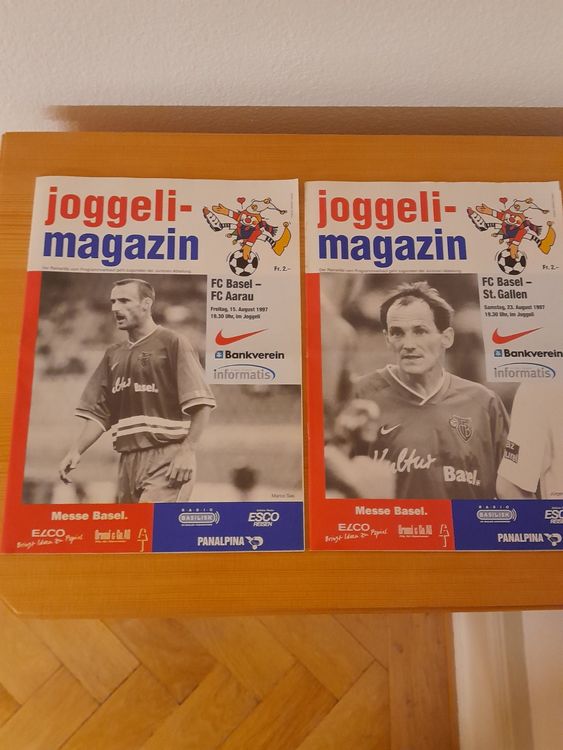 Fc basel matchprogramme fcb fcz gc yb st.gallen aarau fcl | Kaufen auf Ricardo