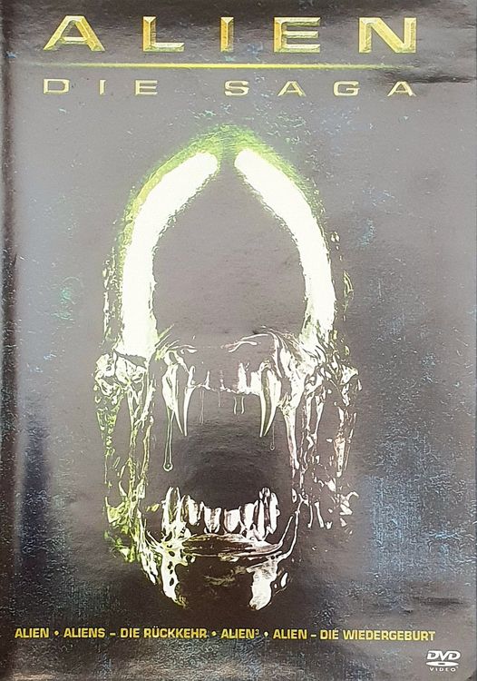 ALIEN Original Saga (1979-97) Sigourney Weaver/4-DVD-Boxset (Gebraucht ...