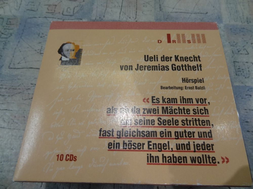 Ueli der Knecht- Jeremias Gotthelf- DRS (Gebraucht) in luzern für CHF 29 – mit Lieferung auf ...