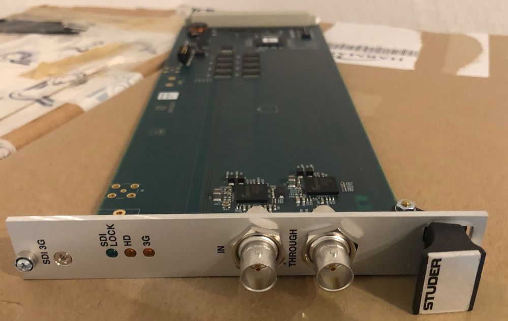 Studer 3G SDI Input Karte für Vista, OnAir, Route6000 (Gebraucht) in St. Gallen für CHF 250 ...