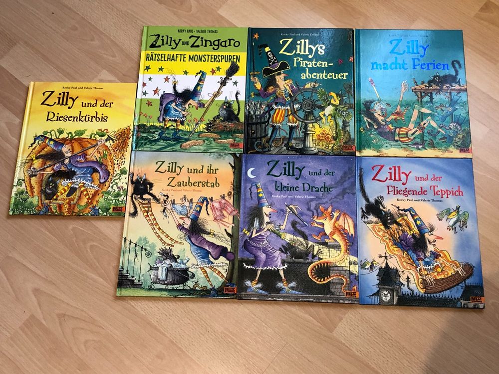 Zilly Kinderbücher 7 Stück von Korky Paul und Valerie Thomas (Gebraucht ...