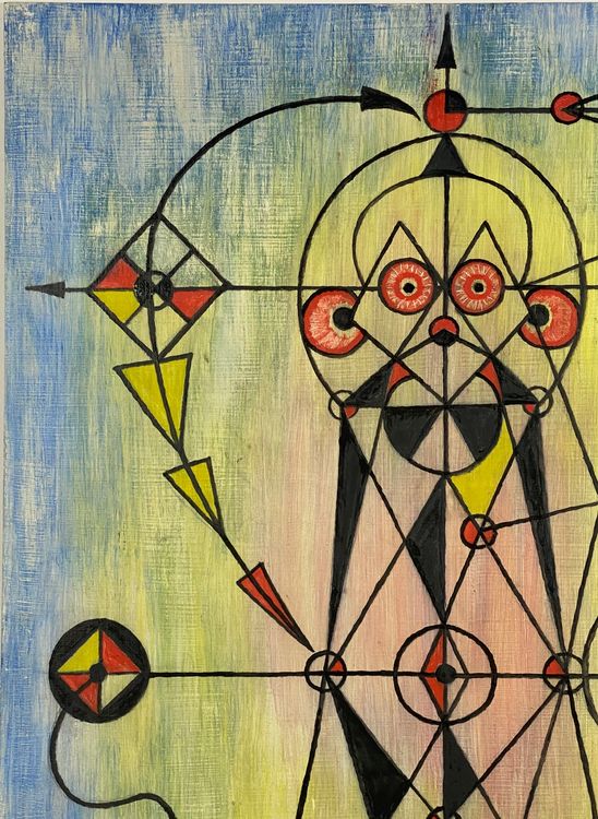 Abstrakte Gemälde signiert (Gebraucht) in Root für CHF 5 – mit Lieferung auf Ricardo kaufen